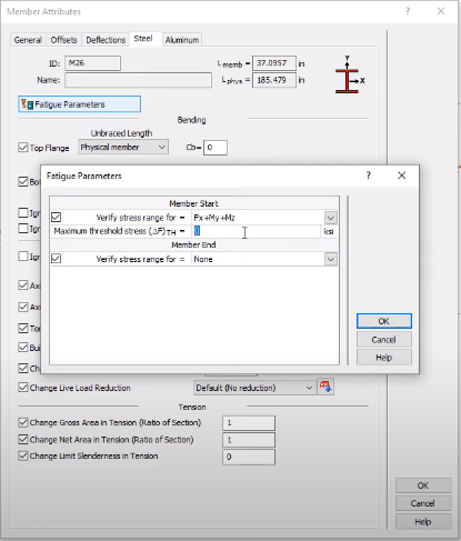Overhead structural sign supports - HSE software - SAFI
